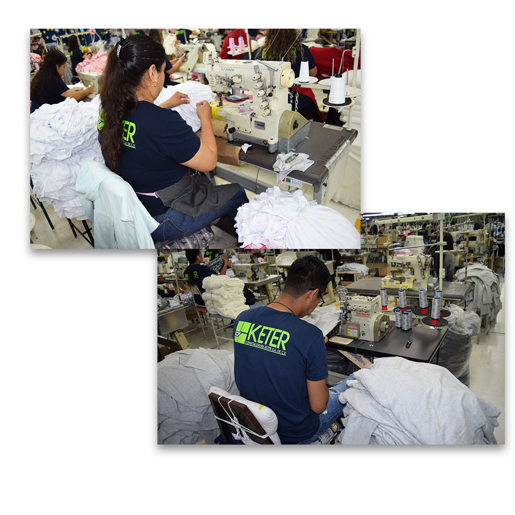 Keter | Comercializadora | Fábrica de ropa